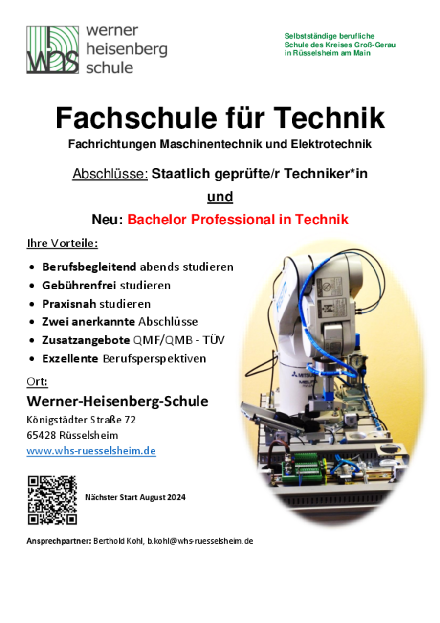 WHS-Ruesselsheim: FS Technik